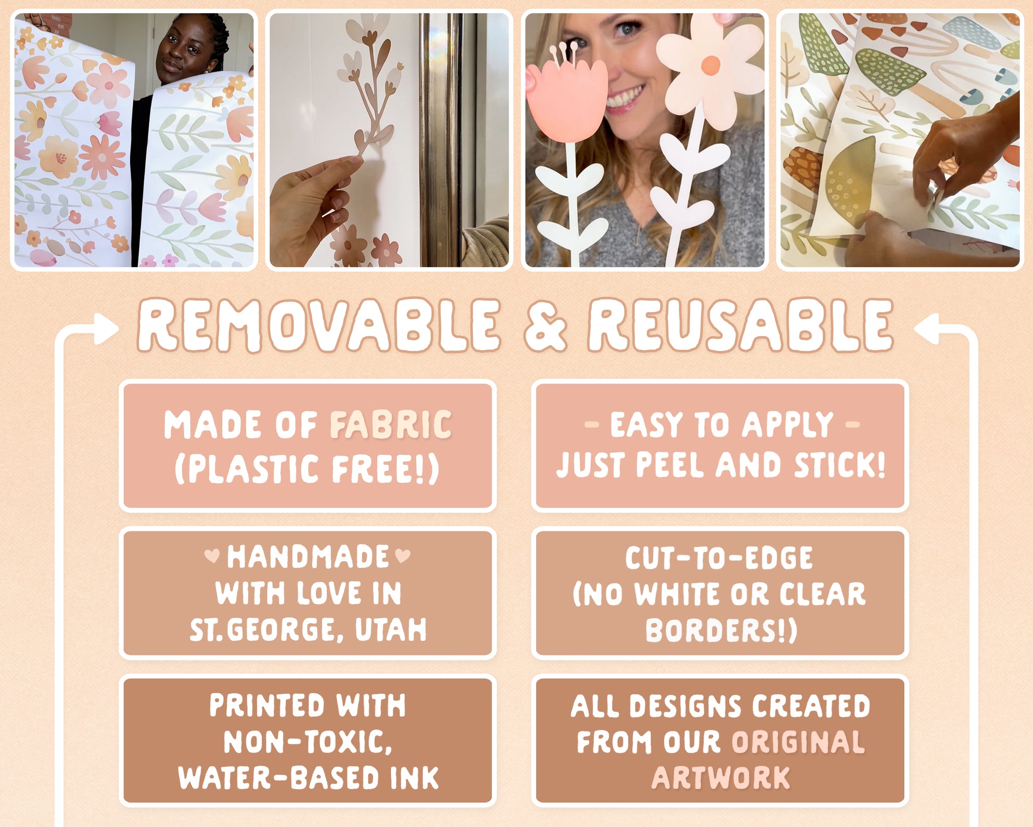 Floral Bunches / Pastel Palette – Kenna Sato Designs